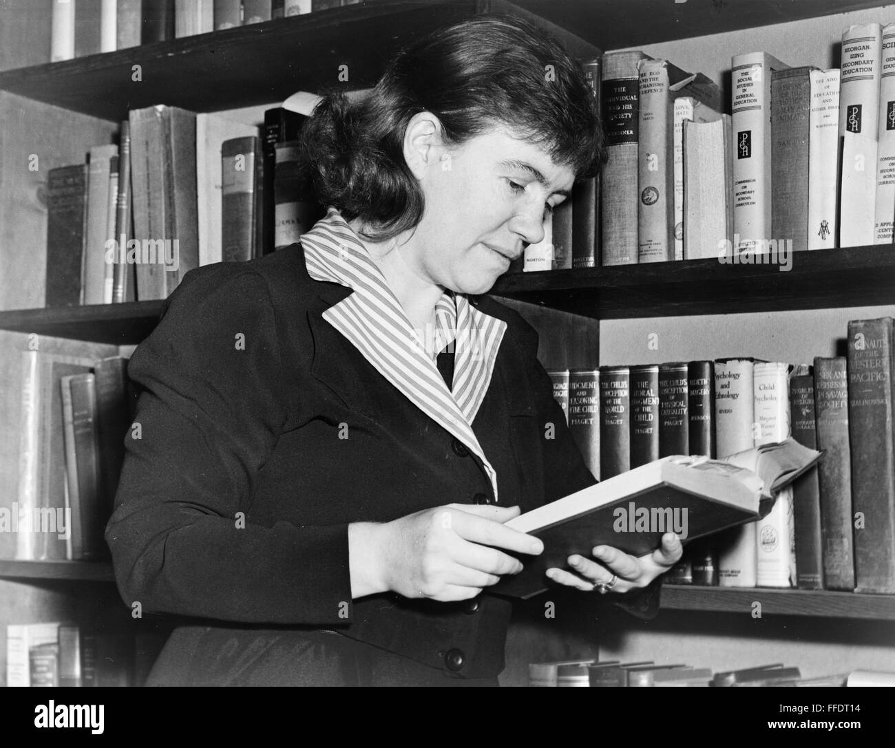 MARGARET MEAD (1901-1978). /nAmerican anthropologist Stock Photo - Alamy