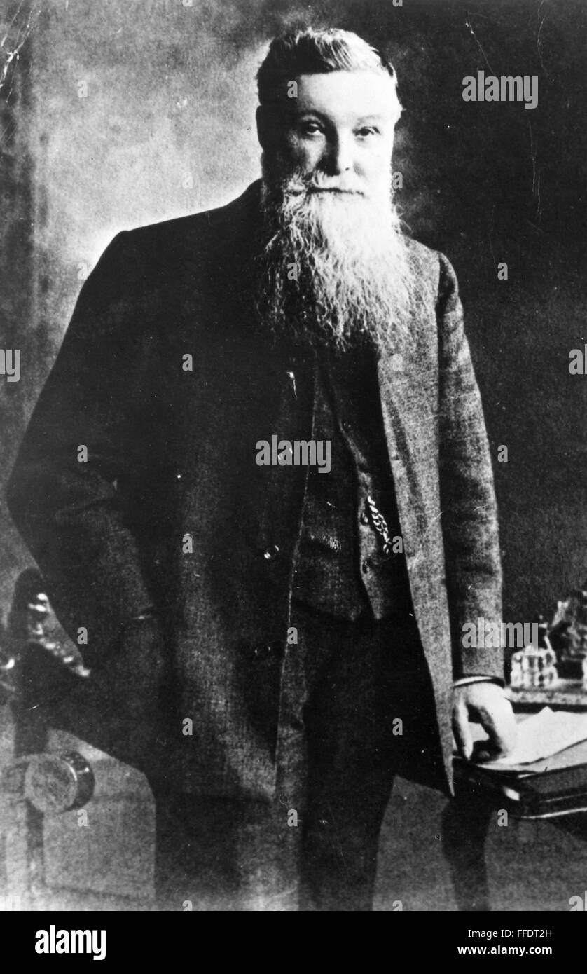 JOHN BOYD DUNLOP (1840-1921). /nScottish inventor and co-founder of the ...