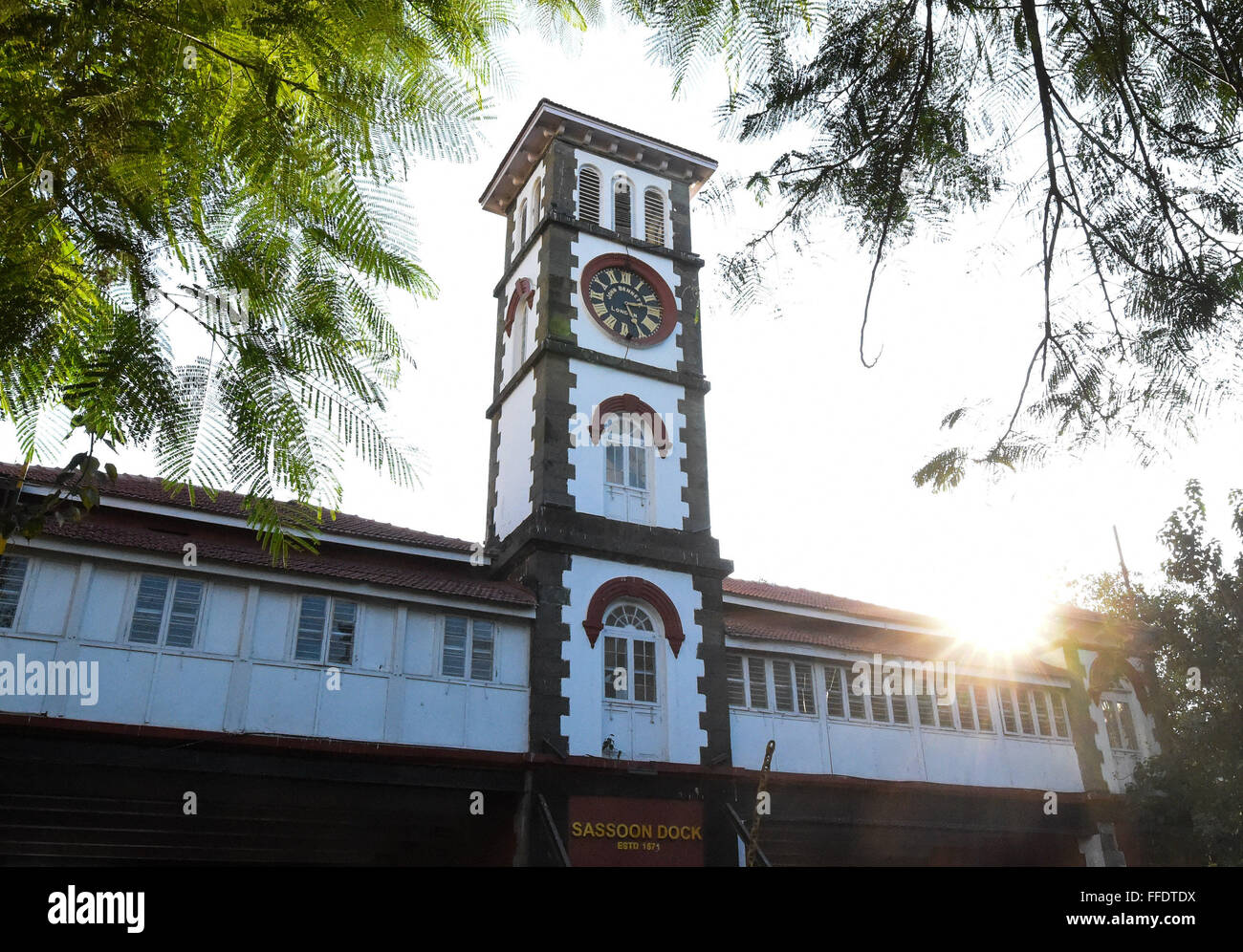 Mumbai. 11th Feb, 2016. Photo taken on Feb. 11, 2016 shows the main ...