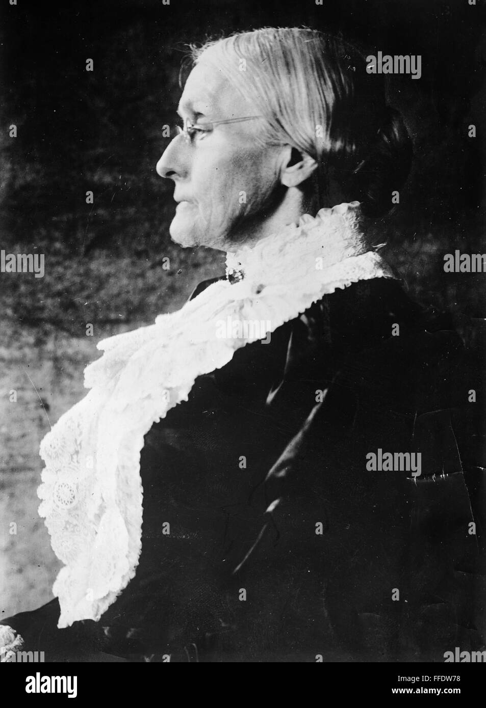 SUSAN B. ANTHONY (1820-1906)./nAmerican woman-suffrage advocate Stock ...