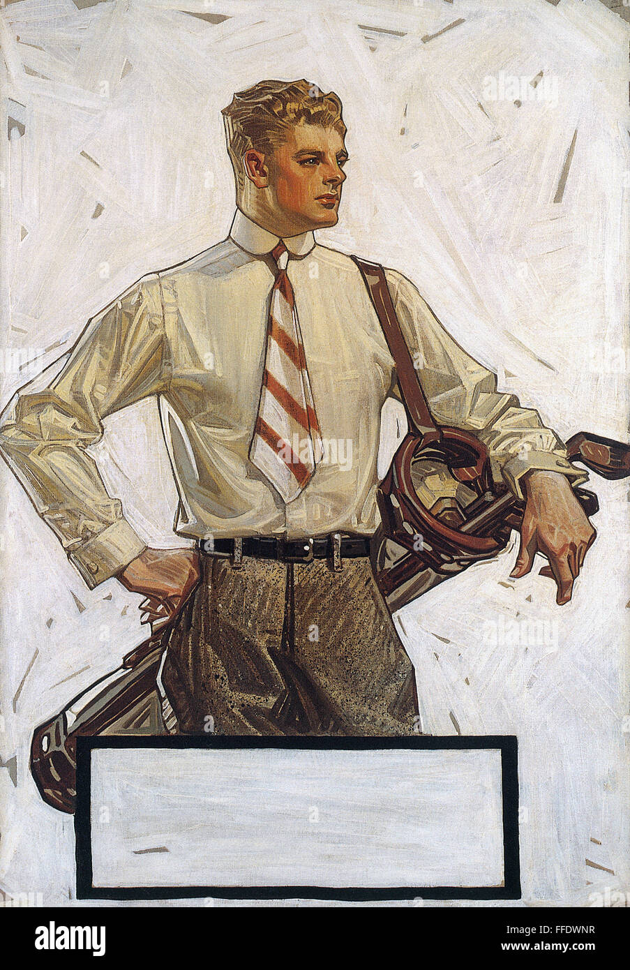 ARROW SHIRT COLLAR AD, 1922. /nAmerican advertisement by J.C ...