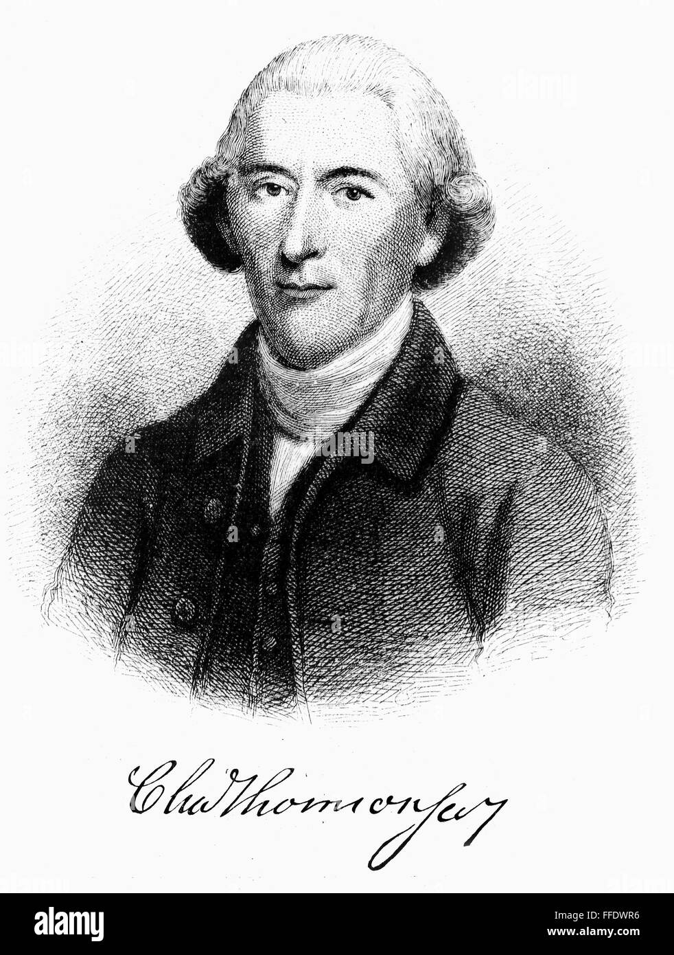 CHARLES THOMSON (1729-1824)./nAmerican Revolutionary patriot, merchant ...