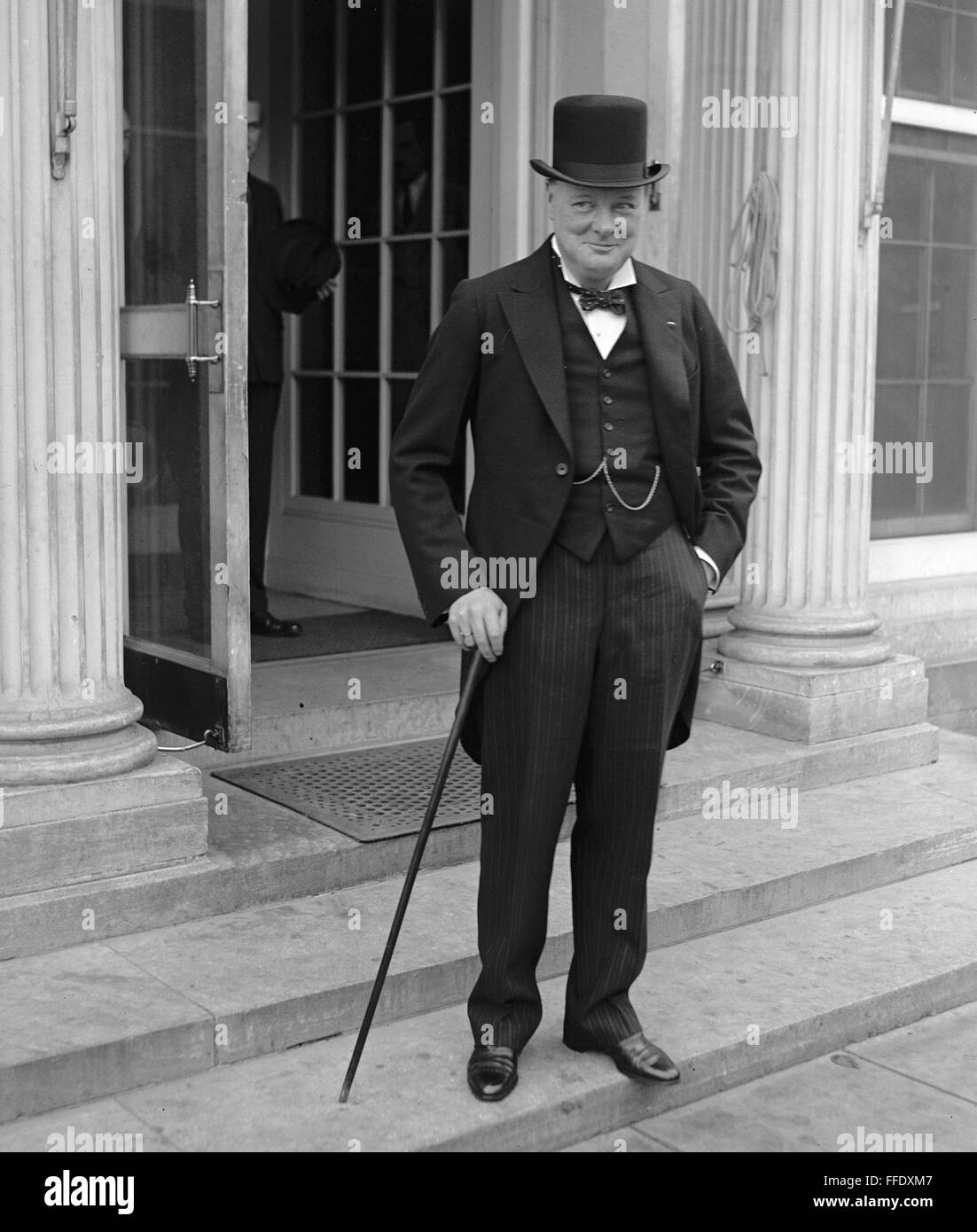 WINSTON CHURCHILL /n(1874-1965). Sir Winston Leonard Spencer Churchill ...