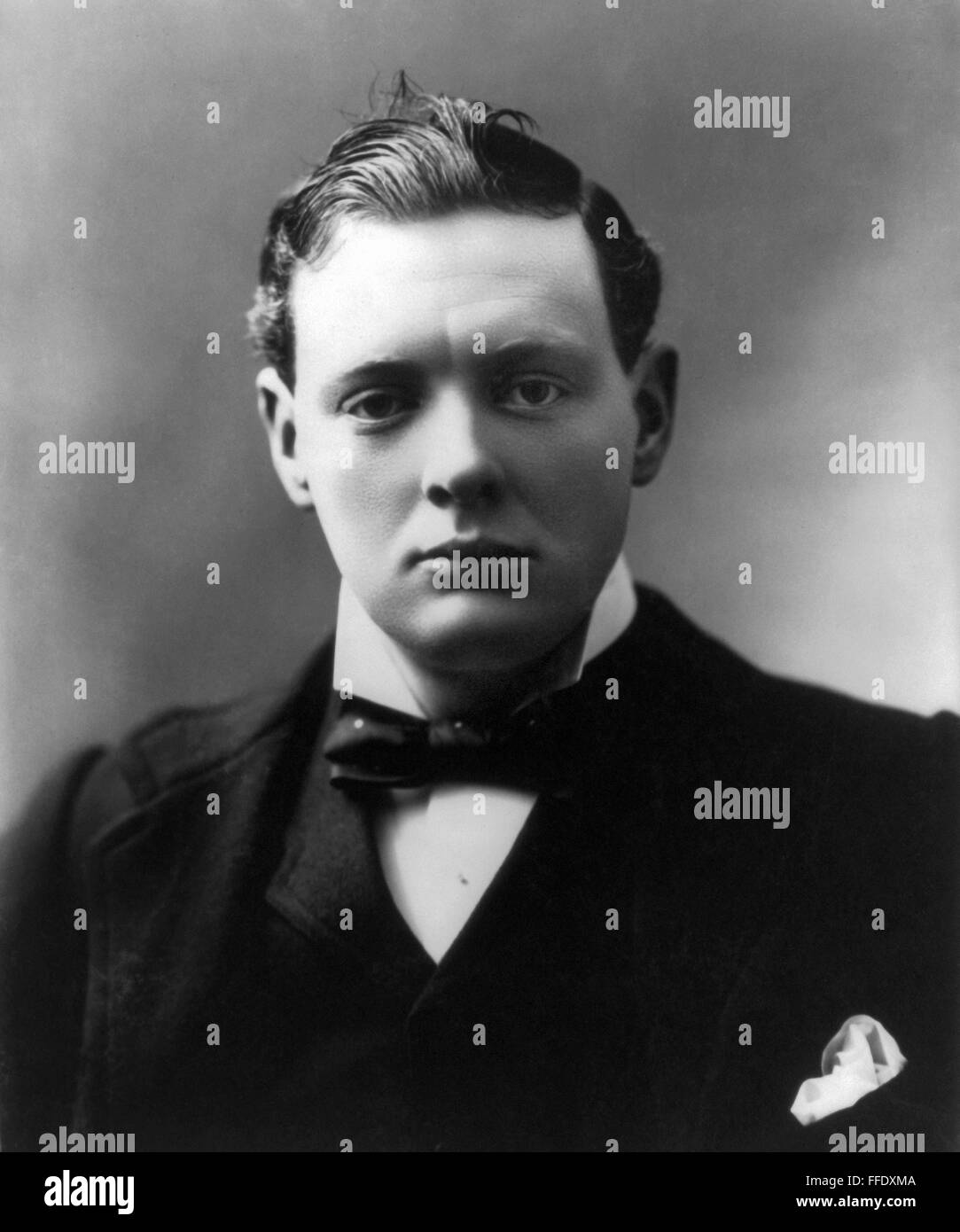 WINSTON CHURCHILL /n(1874-1965). Sir Winston Leonard Spencer Churchill ...