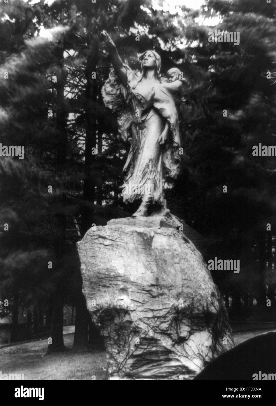 SACAGAWEA (1787?-1812). /nAmerican Shoshone guide on the Lewis and ...
