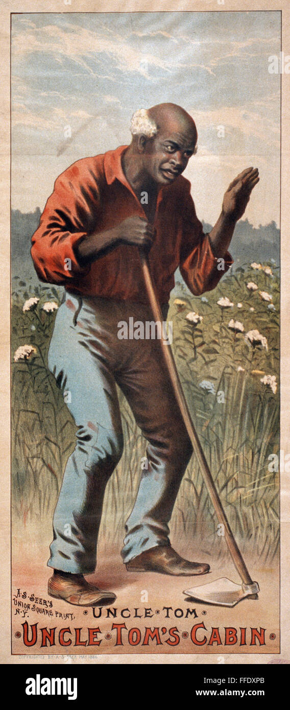 UNCLE TOM'S CABIN, c1886. /nLithograph poster, c1886, for a performance ...