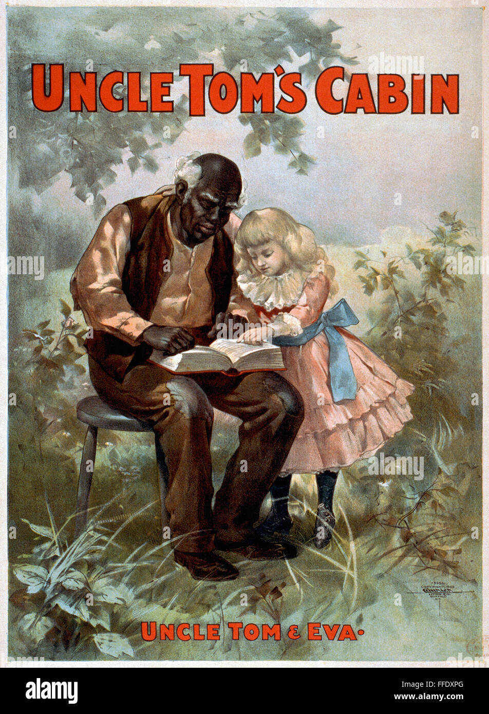 UNCLE TOM'S CABIN, c1899. /nLithograph poster, c1899, for a production ...