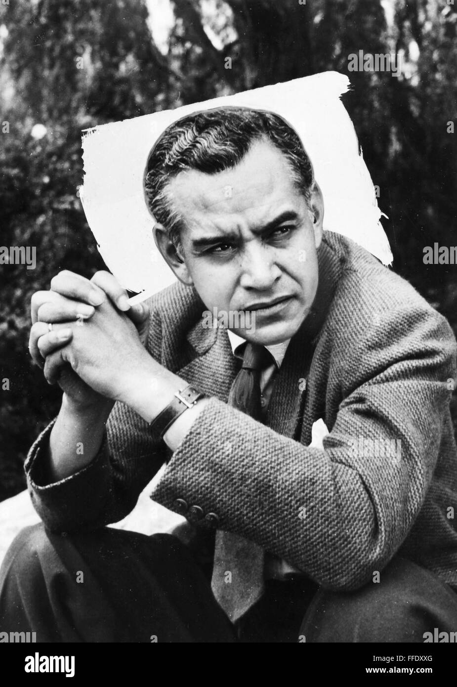 RUFINO TAMAYO (1899-1991). /nMexican painter. Photographed 1954 Stock ...