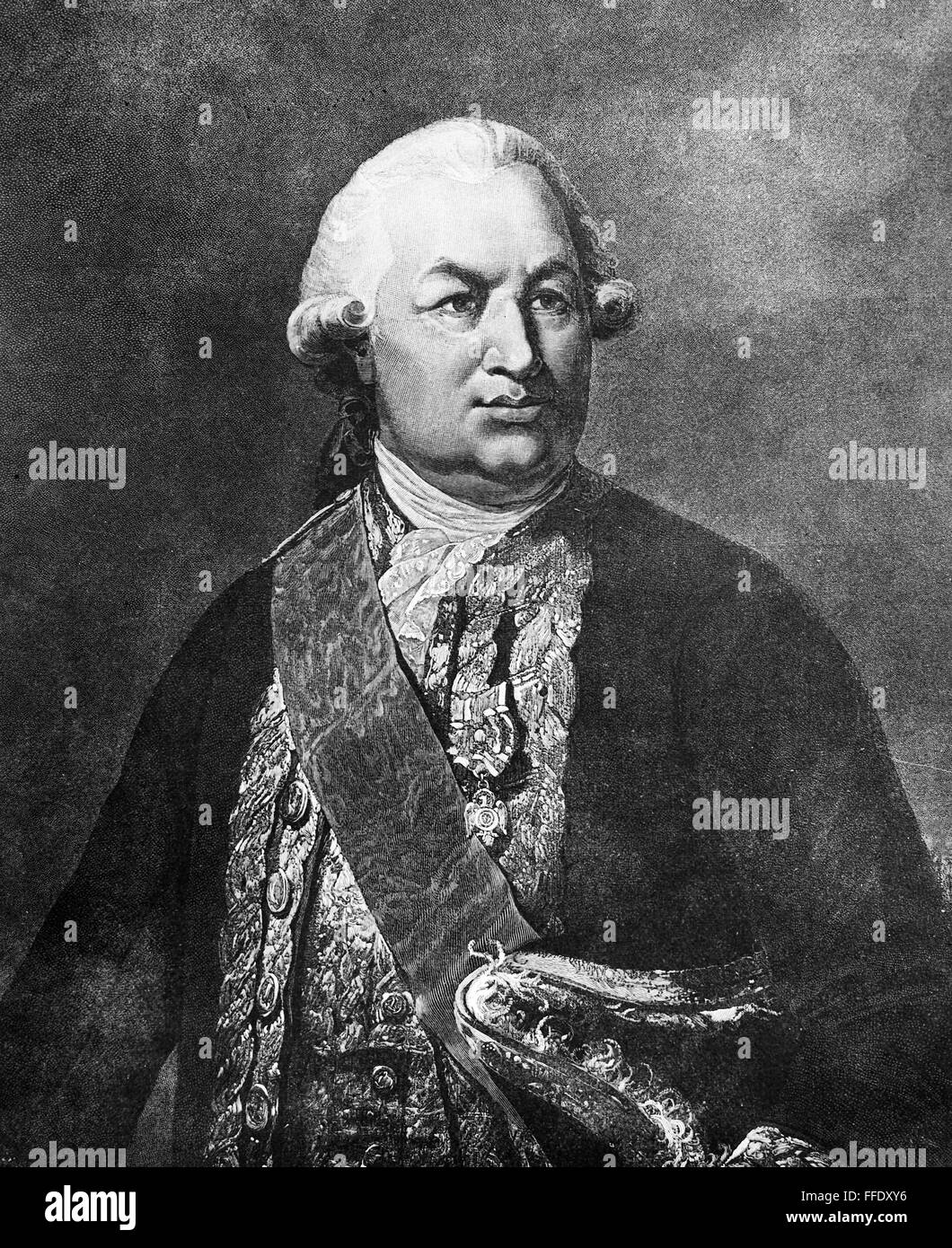 COMTE de GRASSE (1722-1788). /nComte Franτois Joseph Paul de Grasse ...