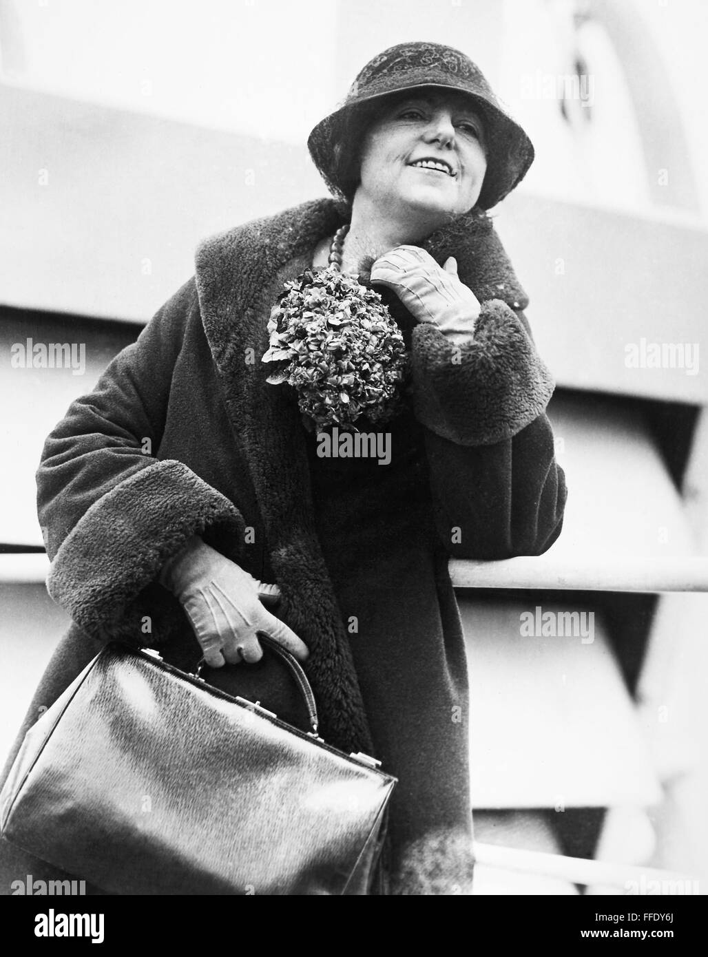 MADELEINE VIONNET (1876-1975)./nFrench fashion designer. Photographed ...