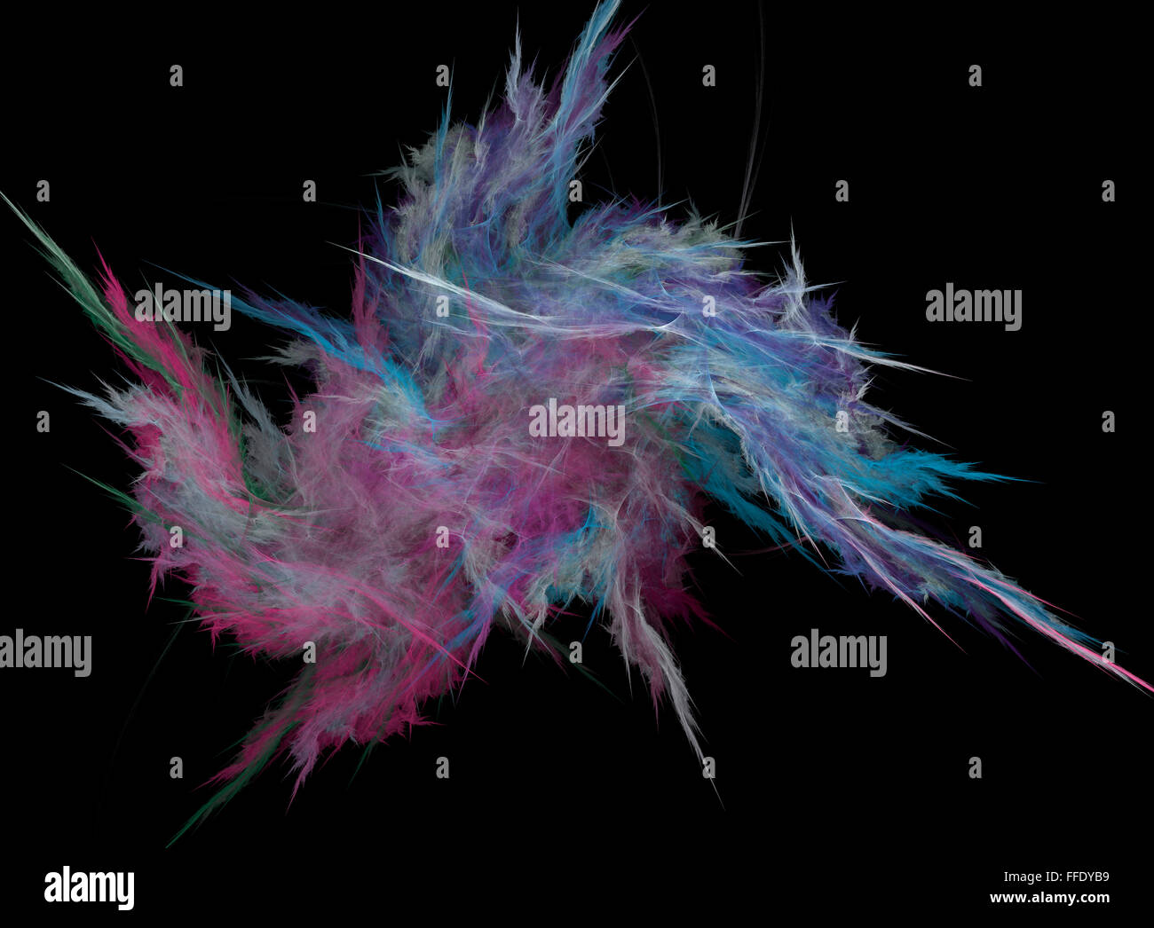 Abstract Strands Of Colour.192a1H Stock Photo - Alamy