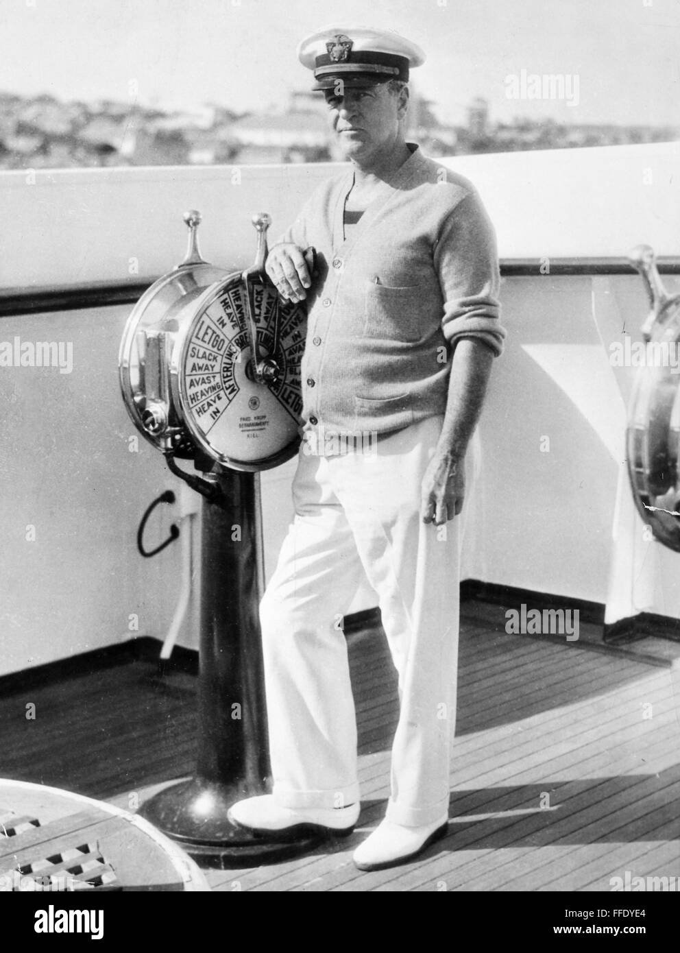 WILLIAM KISSIM VANDERBILT II /n(1878-1944). American Yachtsman ...