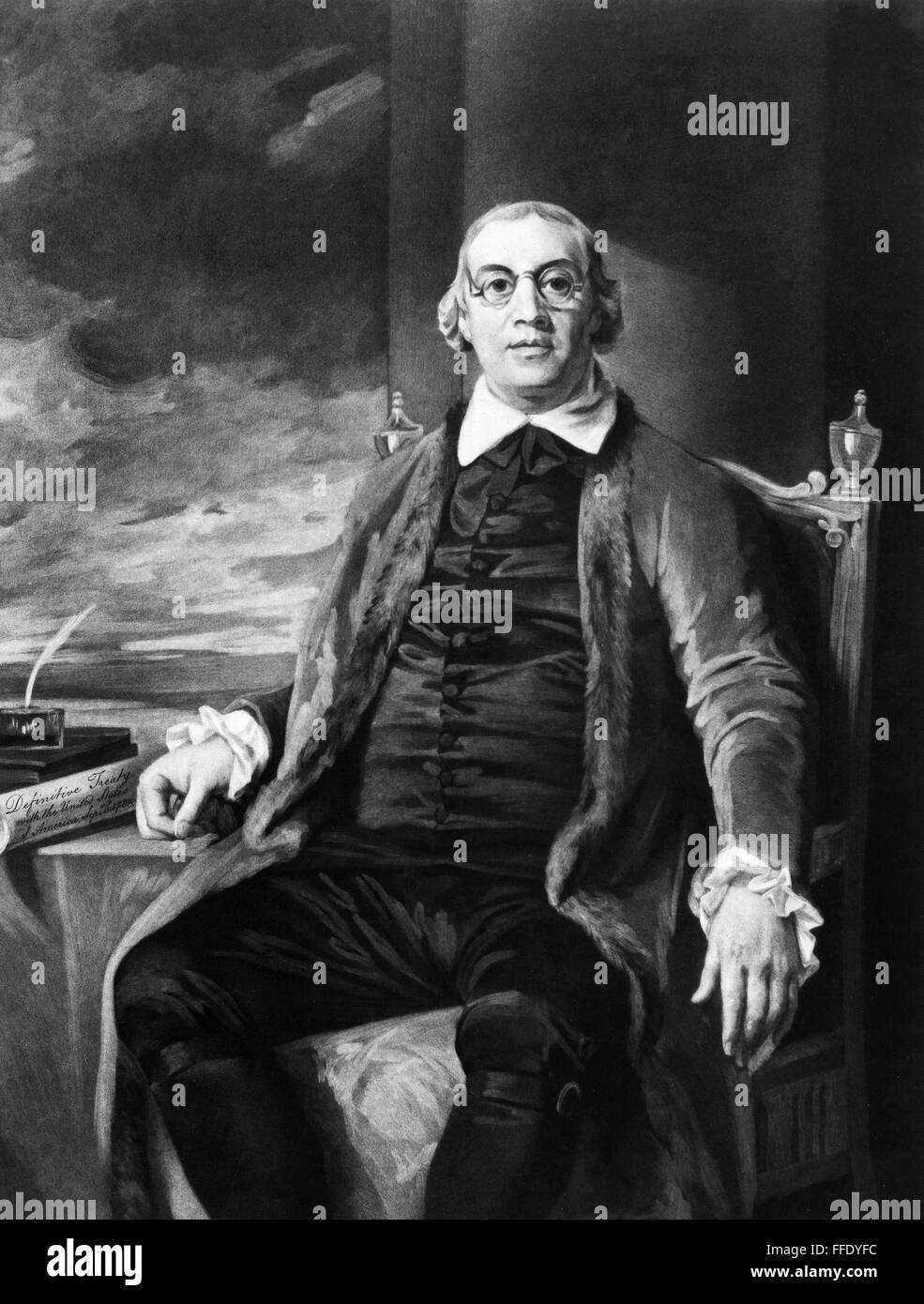 DAVID HARTLEY (1732-1813). /nEnglish inventor, diplomat and Member of ...