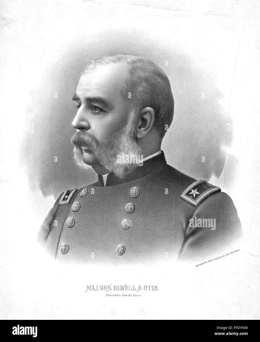 ELWELL STEPHEN OTIS /n(1838-1909). U.S. Army General who served in the ...