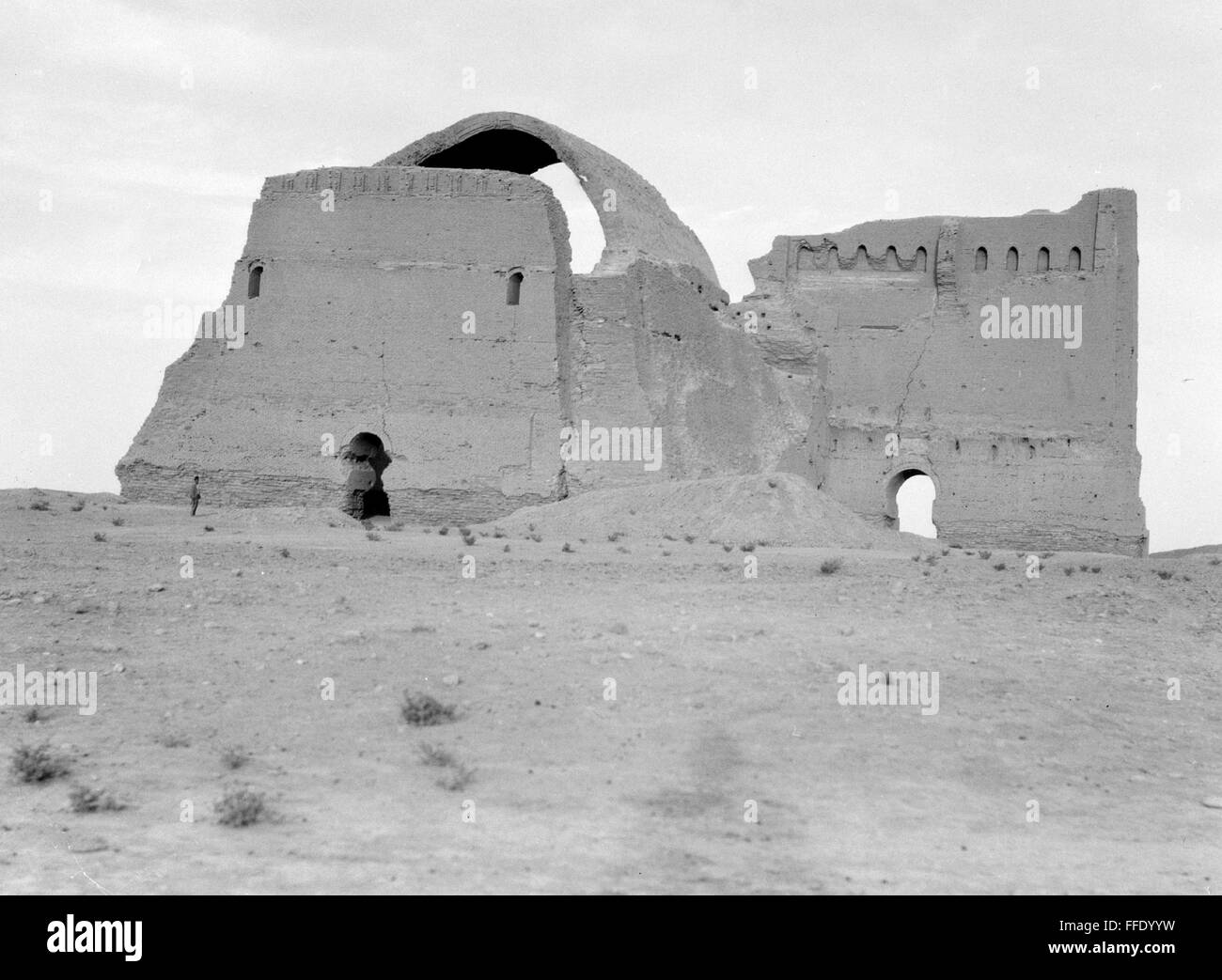 IRAQ: CTESIPHON, 1932. /nRuins of the ancient city of Ctesiphon in ...