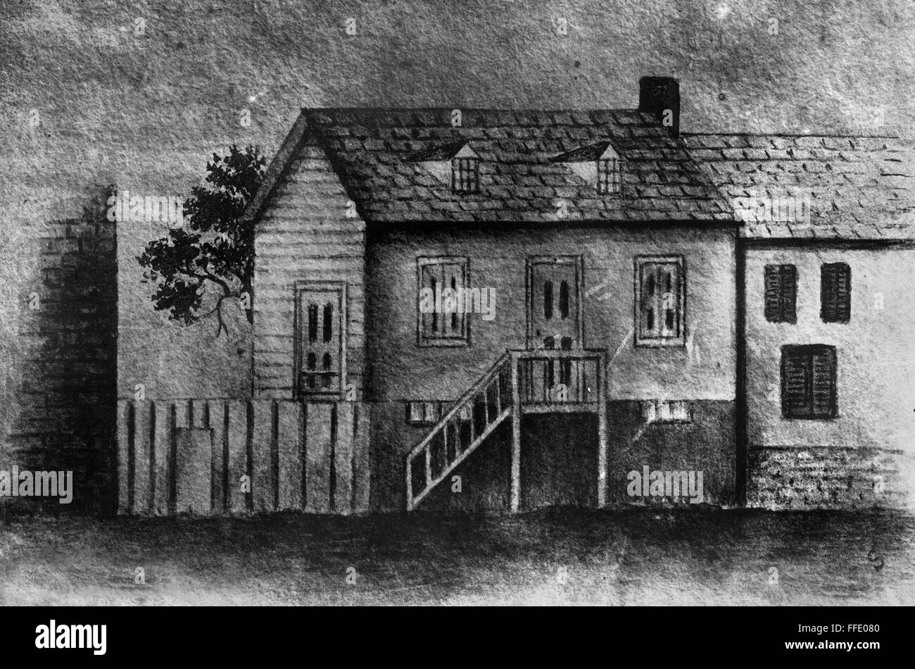 VIRGINIA: ALEXANDRIA, 1899. /nTownhouse of George Washington in ...
