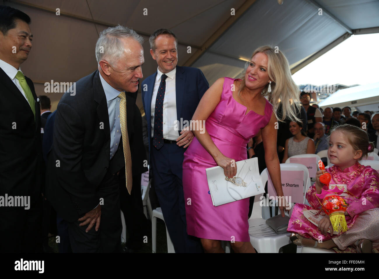 Sydney, Australia. 12 February 2016. Pictured: Prime Minister Malcolm ...