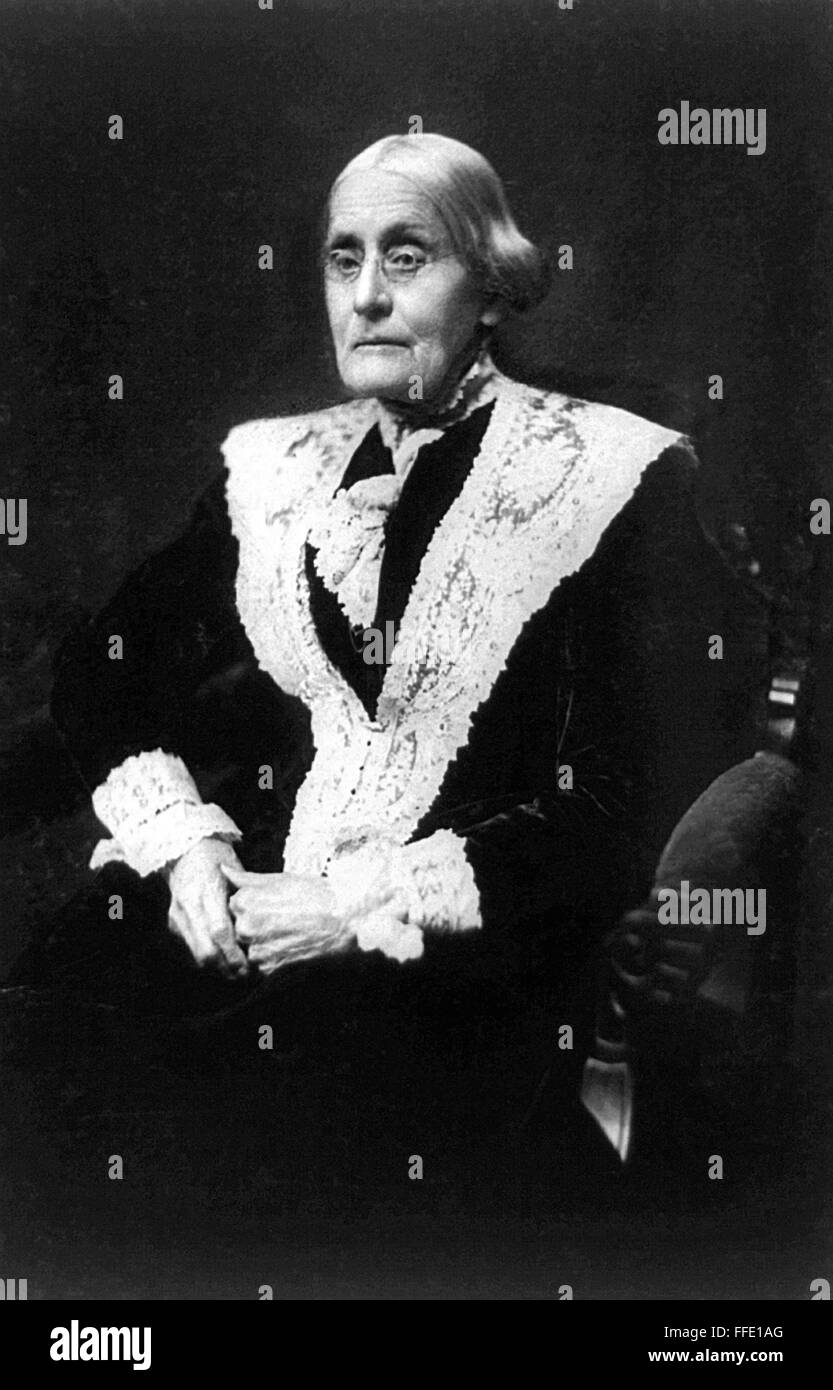 SUSAN B. ANTHONY (1820-1906)./nAmerican woman's suffrage advocate ...