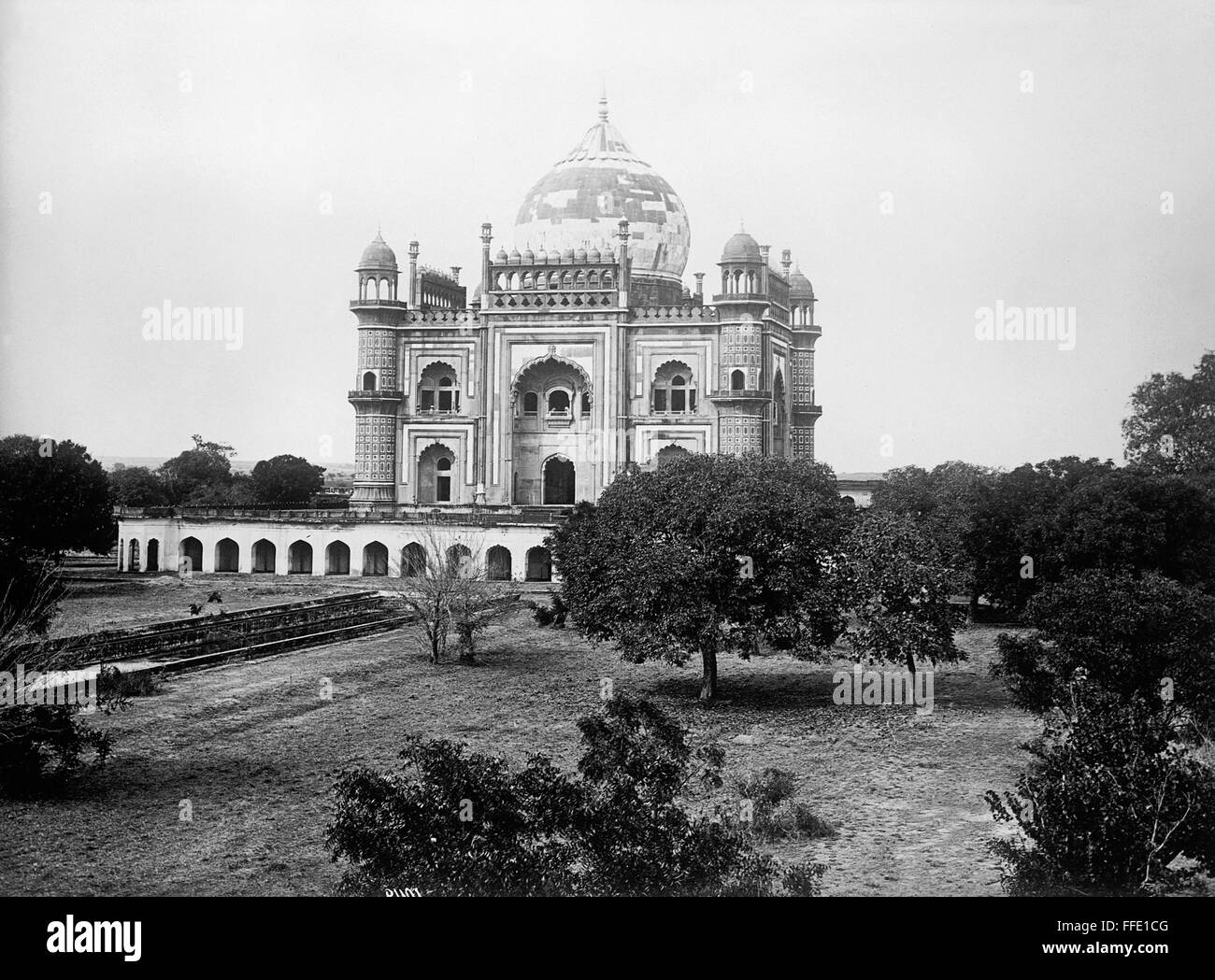 DELHI: PALACE. /nPalace at Delhi, India. Photographed c1909-1919 Stock ...