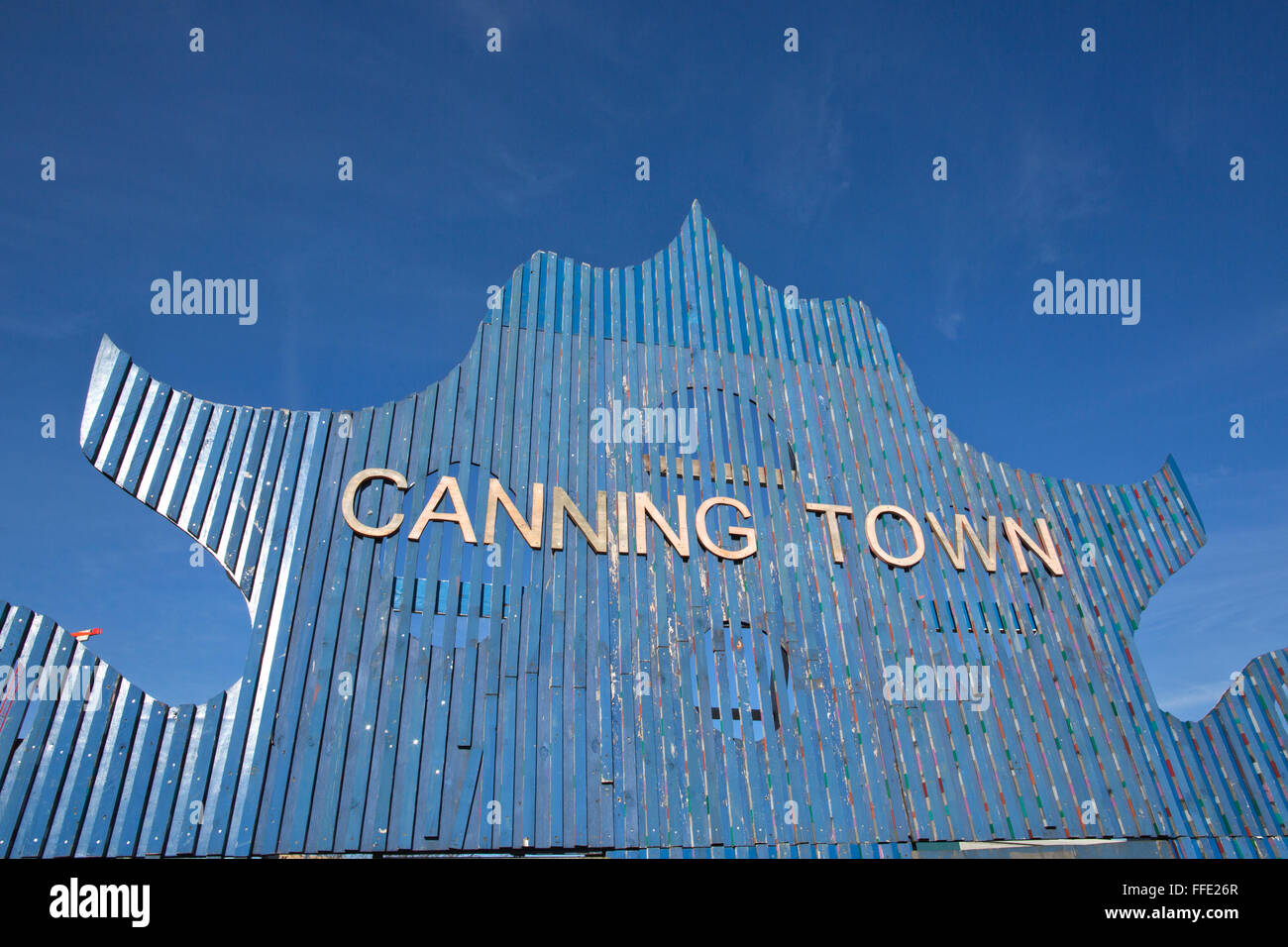 Canning Town, East London, London Borough of Newham, England, UK Stock ...