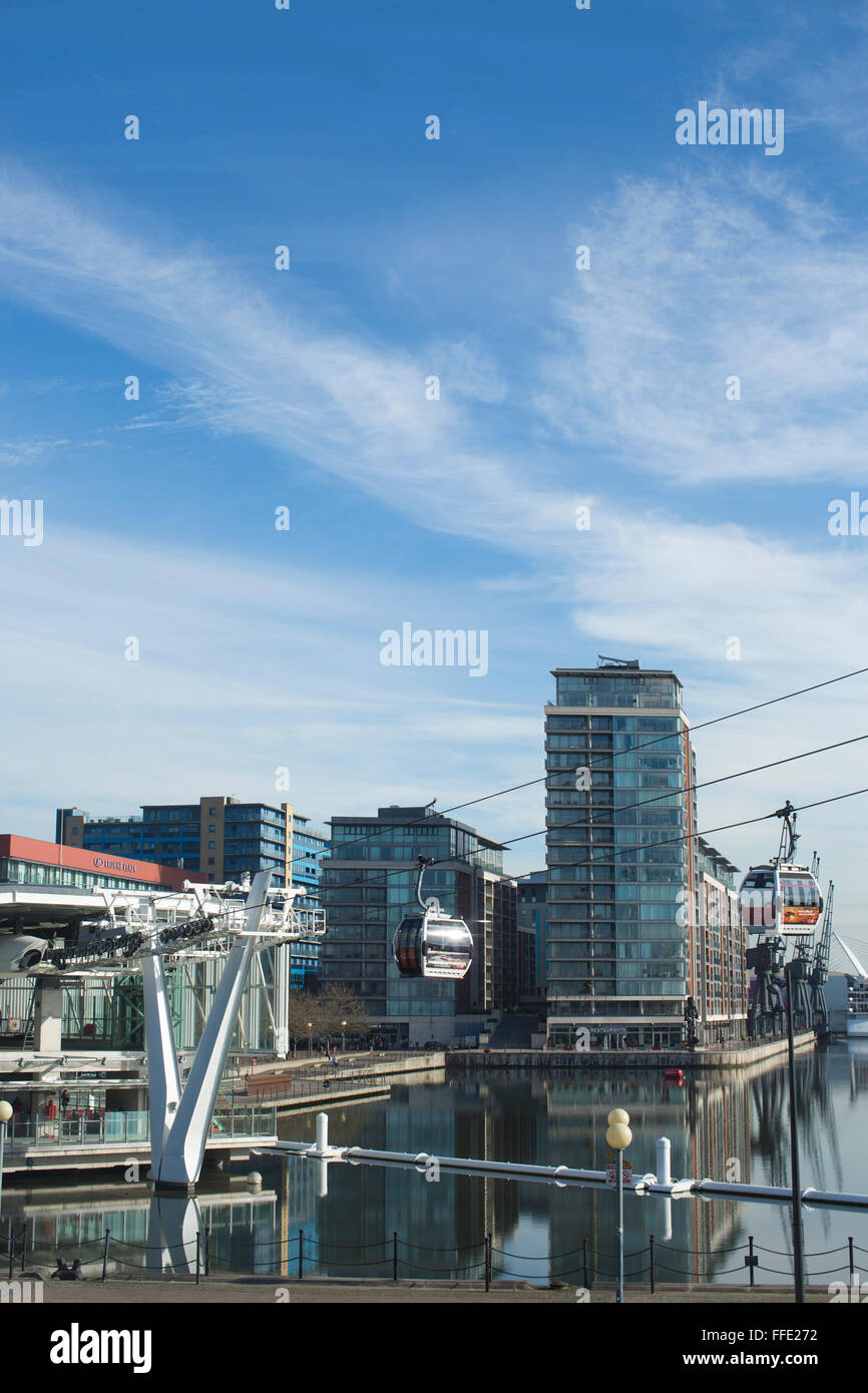 The Royal Victoria Dock, London Docklands, East London, England, United ...
