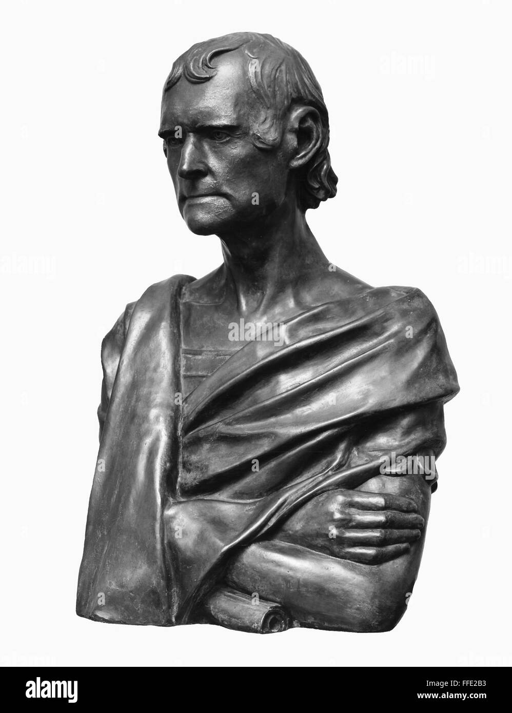 THOMAS JEFFERSON (1743-1826). /nThird President of the United States ...