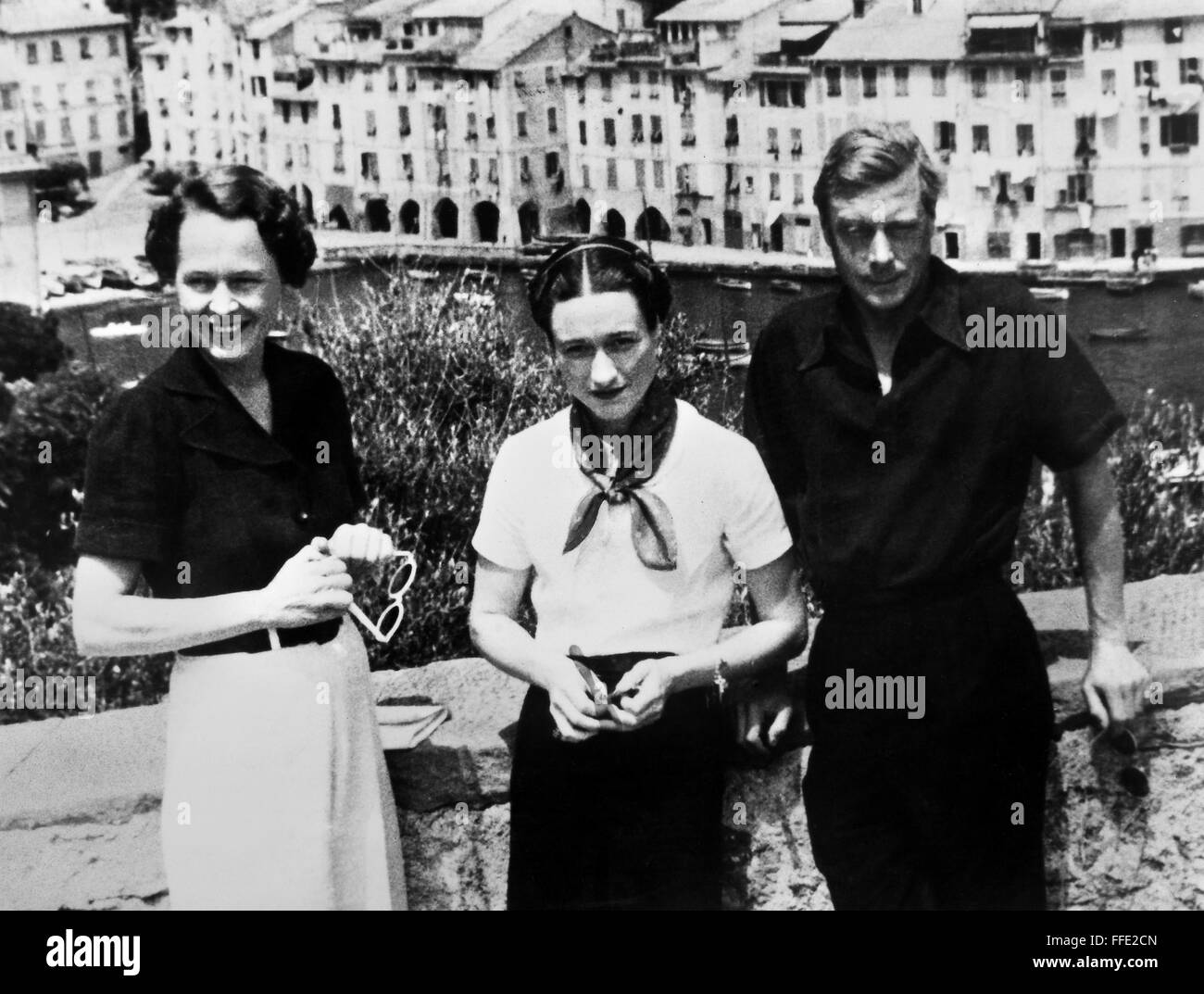 EDWARD VIII (1894-1972)./nKing of Great Britain. Edward and Mrs. Wallis ...