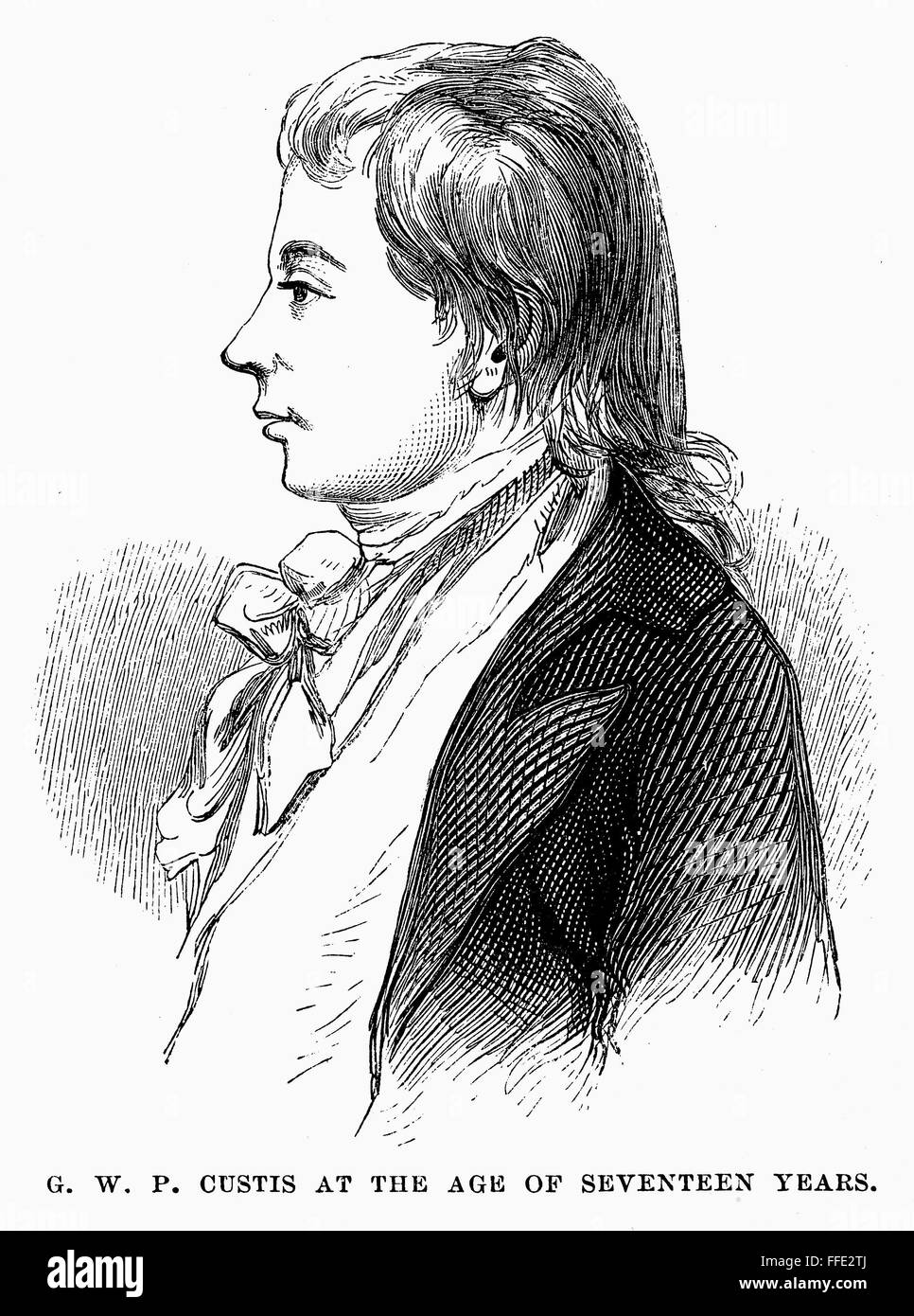 WASHINGTON PARKE CUSTIS /n(1781-1857). George Washington Parke Custis ...