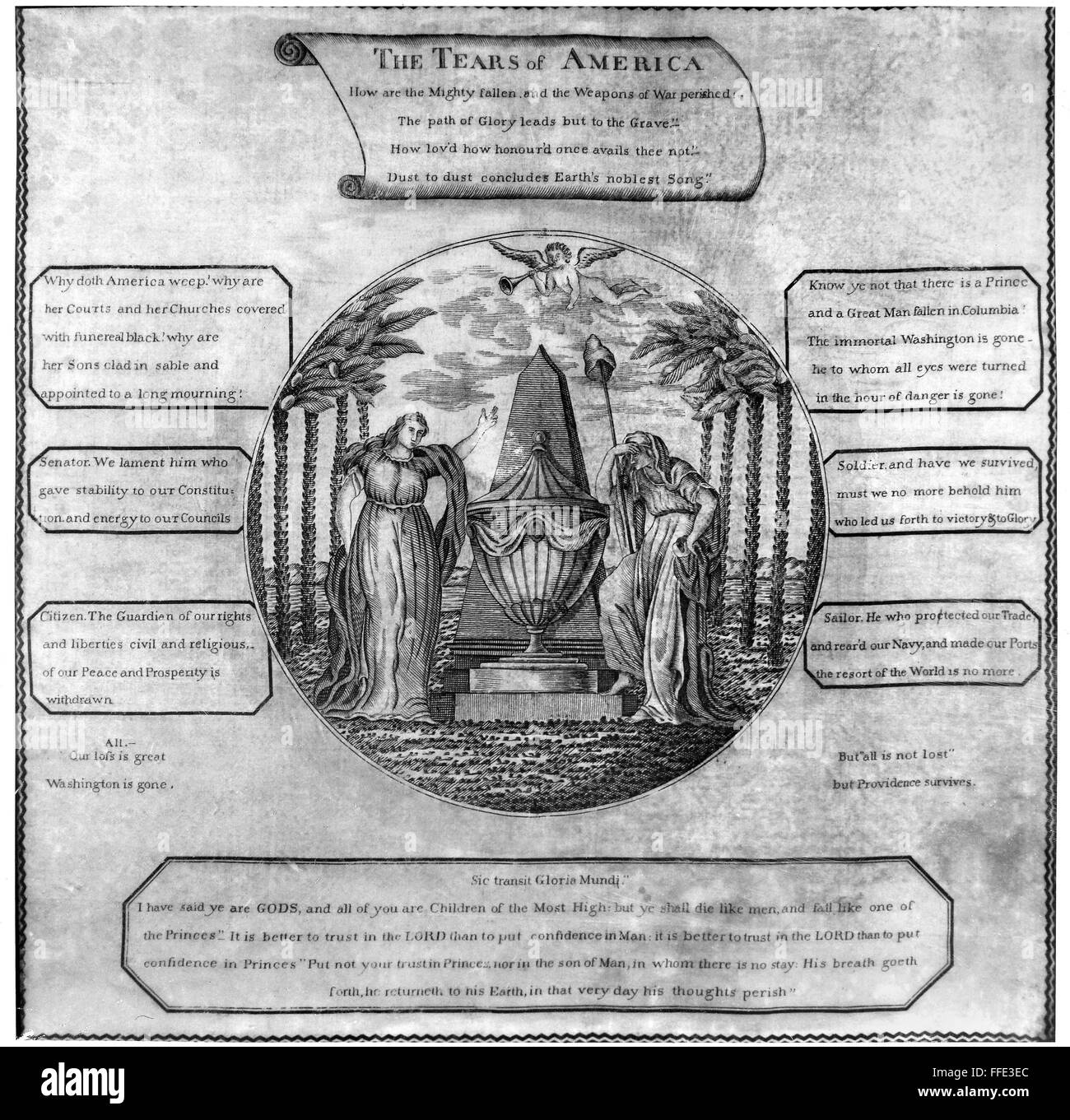 Death of washington hi-res stock photography and images - Alamy