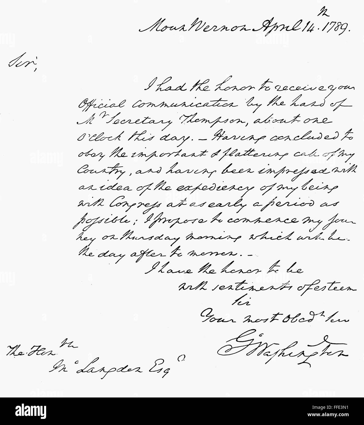 GEORGE WASHINGTON /n(1732-1799). First President of the United States ...