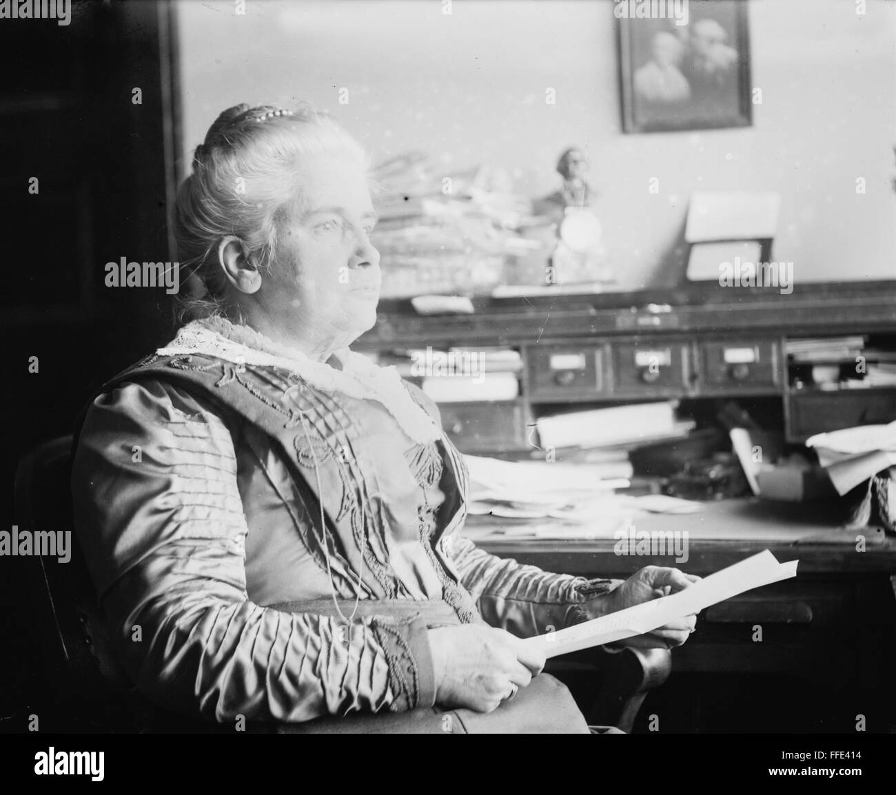 ANNA HOWARD SHAW /n(1847-1919). American preacher, physician and ...