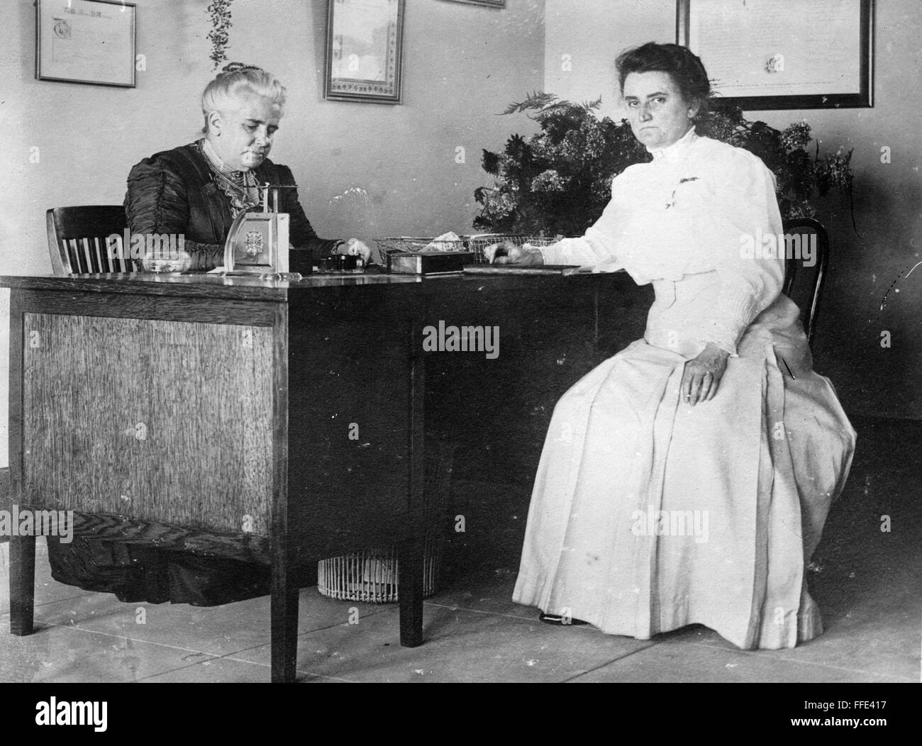 ANNA HOWARD SHAW /n(1847-1919). American preacher, physician and ...
