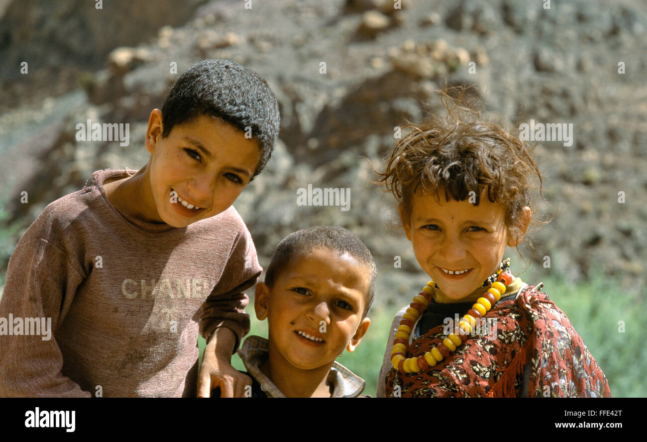 berber children atlas mountains morocco Stock Photo, Royalty Free Image ...