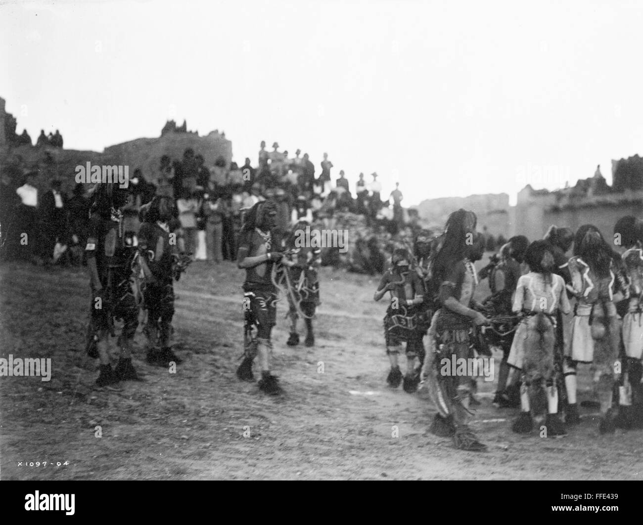 HOPI SNAKE DANCE, 1921. /nHopi snake dancers, joined by antelope ...