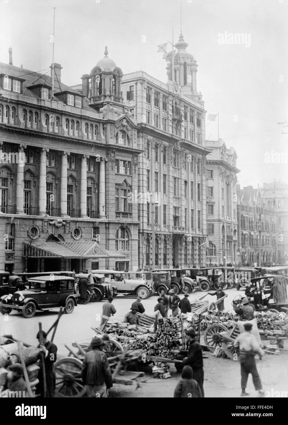 CHINA: SHANGHAI. /nThe Shanghai Club and the Canadian Pacific Building ...