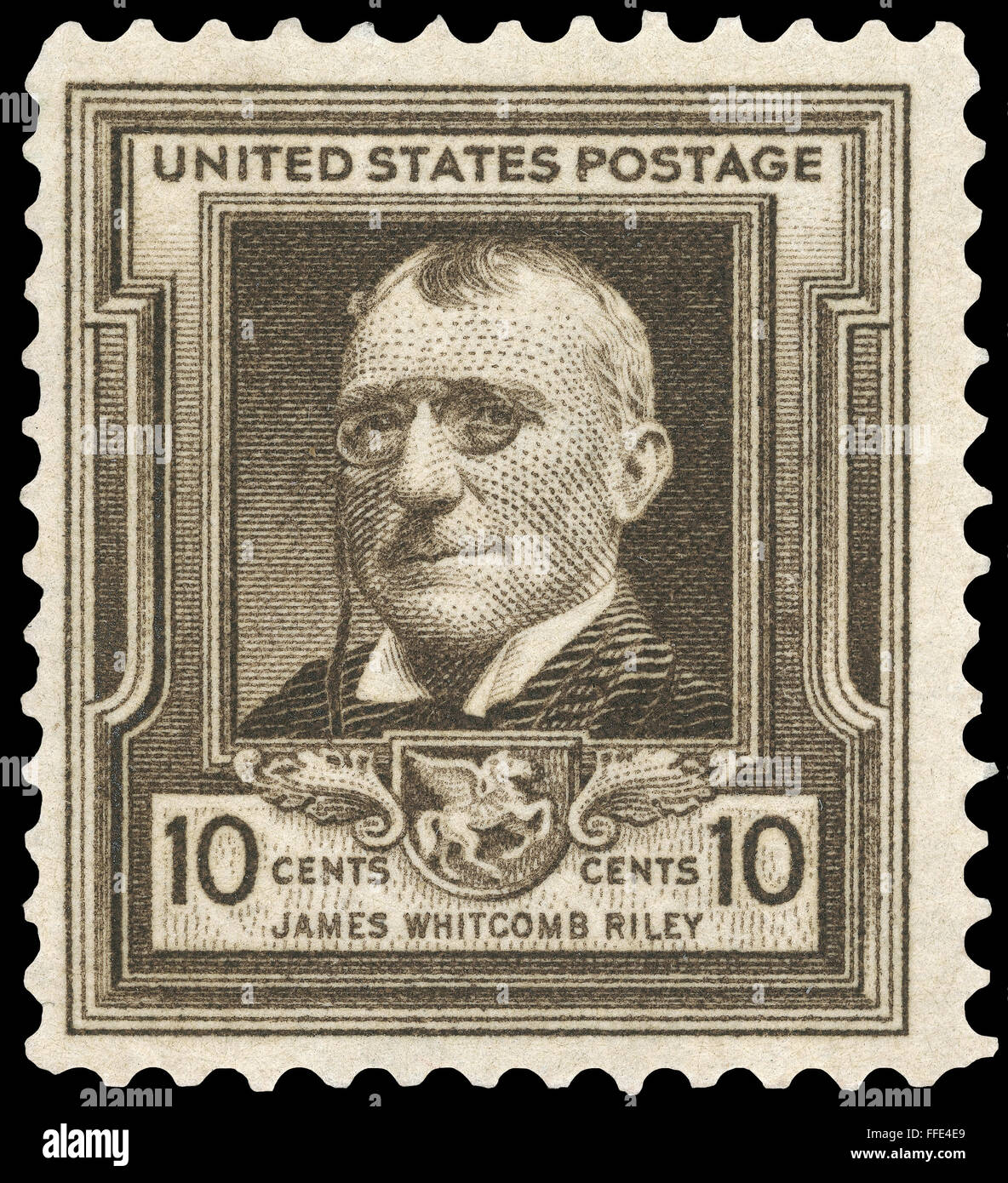 JAMES WHITCOMB RILEY /n(1849-1916). American poet. U.S. commemorative ...