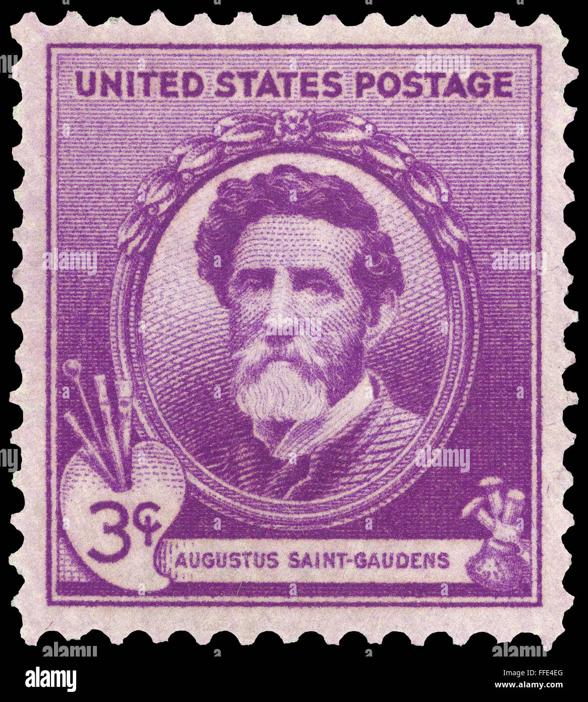 AUGUSTUS SAINT-GAUDENS /n(1848-1907). American sculptor. U.S ...