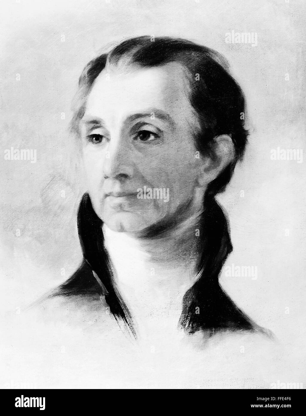 JAMES MONROE (1758-1831). /nFifth President of the United States. Oil ...