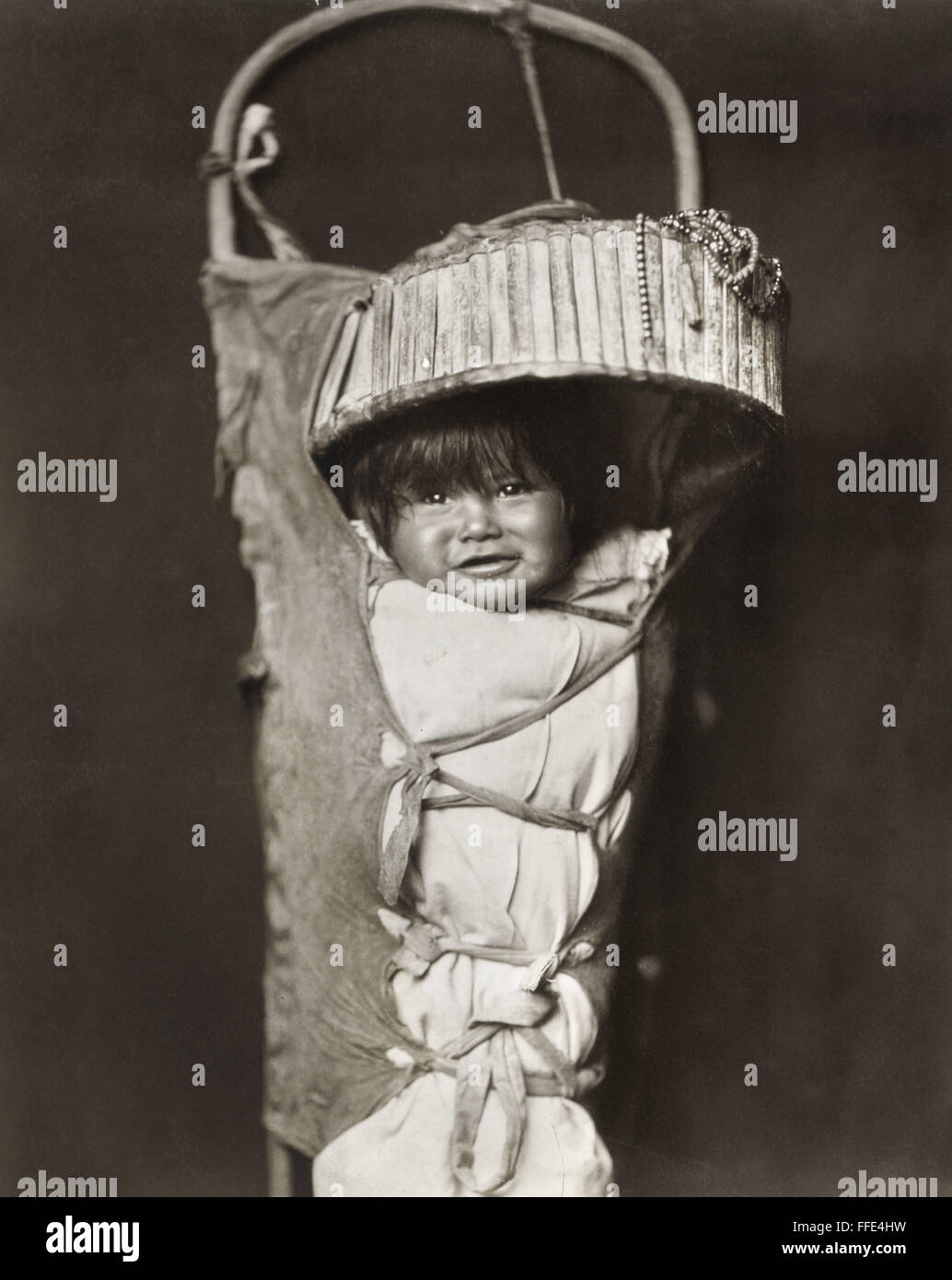 APACHE INFANT, c1903. /nAn Apache infant in a cradleboard. Photograph ... APACHE INFANT, c1903. /nAn Apache infant in a cradleboard. Photograph ...