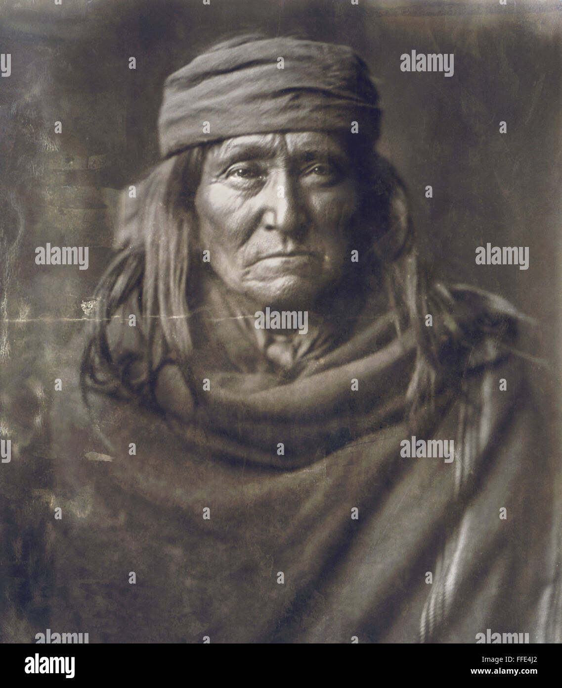 APACHE MAN, c1903. /n'Eskadi,' an Apache man. Photograph by Edward ... APACHE MAN, c1903. /n'Eskadi,' an Apache man. Photograph by Edward ...