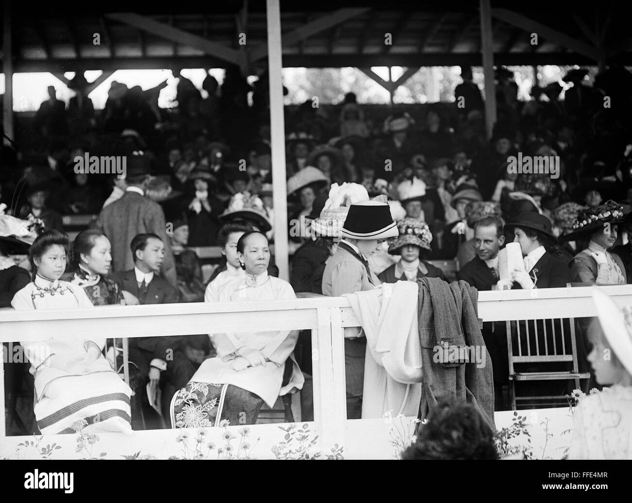 HORSE SHOW, c1911. /nThe family of Chan Yin Tang (Chinese Legation) at ...