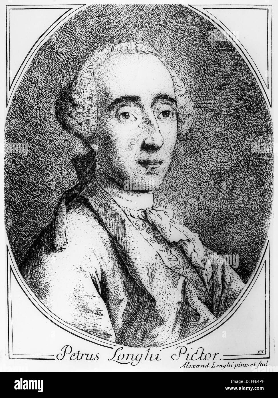 PIETRO LONGHI (1700-1785). /nItalian painter and draughtsman. Etching ...