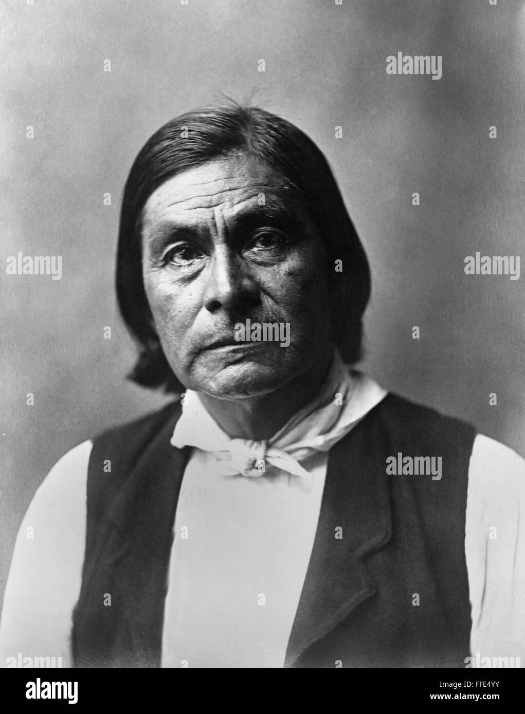 CRAZY SNAKE (1846-1911). /nChitto Harjo or Crazy Snake, a Creek Native ...