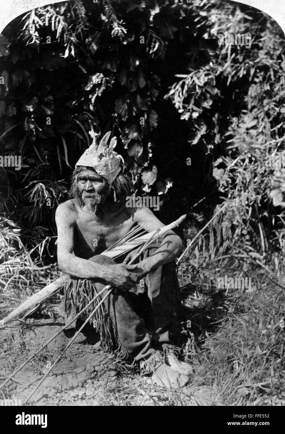 PAIUTE GUIDE, c1873. /nEnuintsigaip, a Paiute Native American guide ...