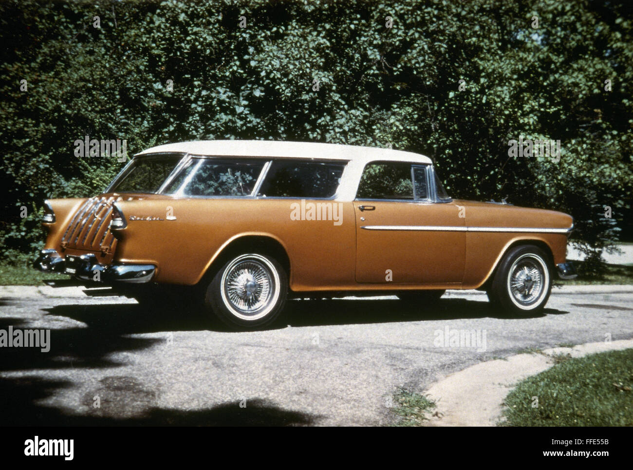 CHEVROLET, 1957. /nChevrolet Nomad station wagon, 1957 Stock Photo - Alamy