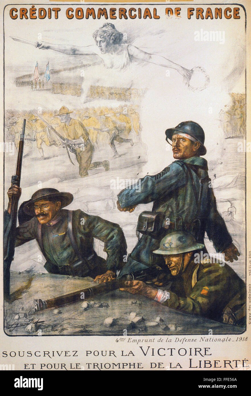 WORLD WAR I: FRENCH POSTER. /n'Subscribe for the Victory and for the ...