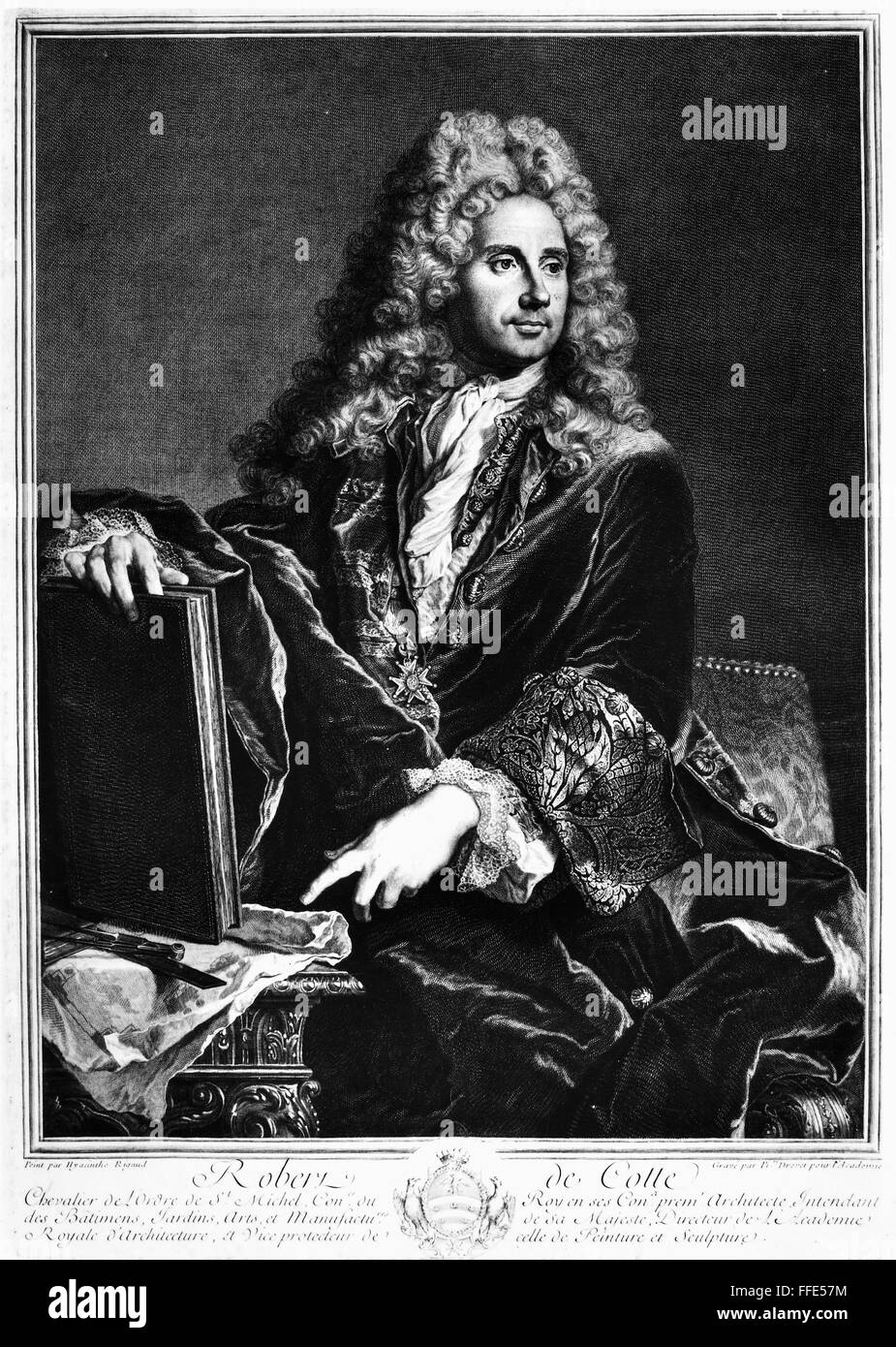 ROBERT DE COTTE /n(1657-1735). French architect and urban planner ...