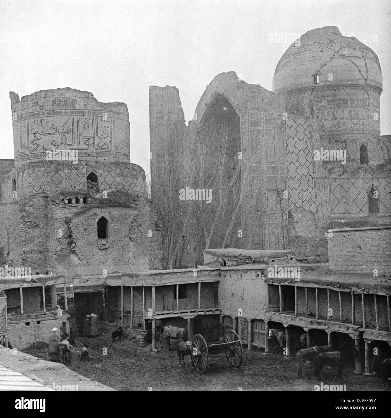 SAMARKAND: MOSQUE, c1910. /nThe Bibi-Khanym mosque in Samarkand ...