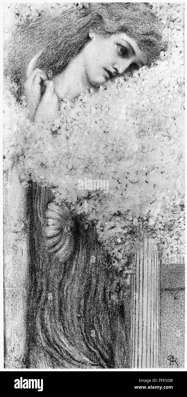 KHNOPFF: ILLUSTRATION. /nIllustration by Fernand Khnopff for an edition ...