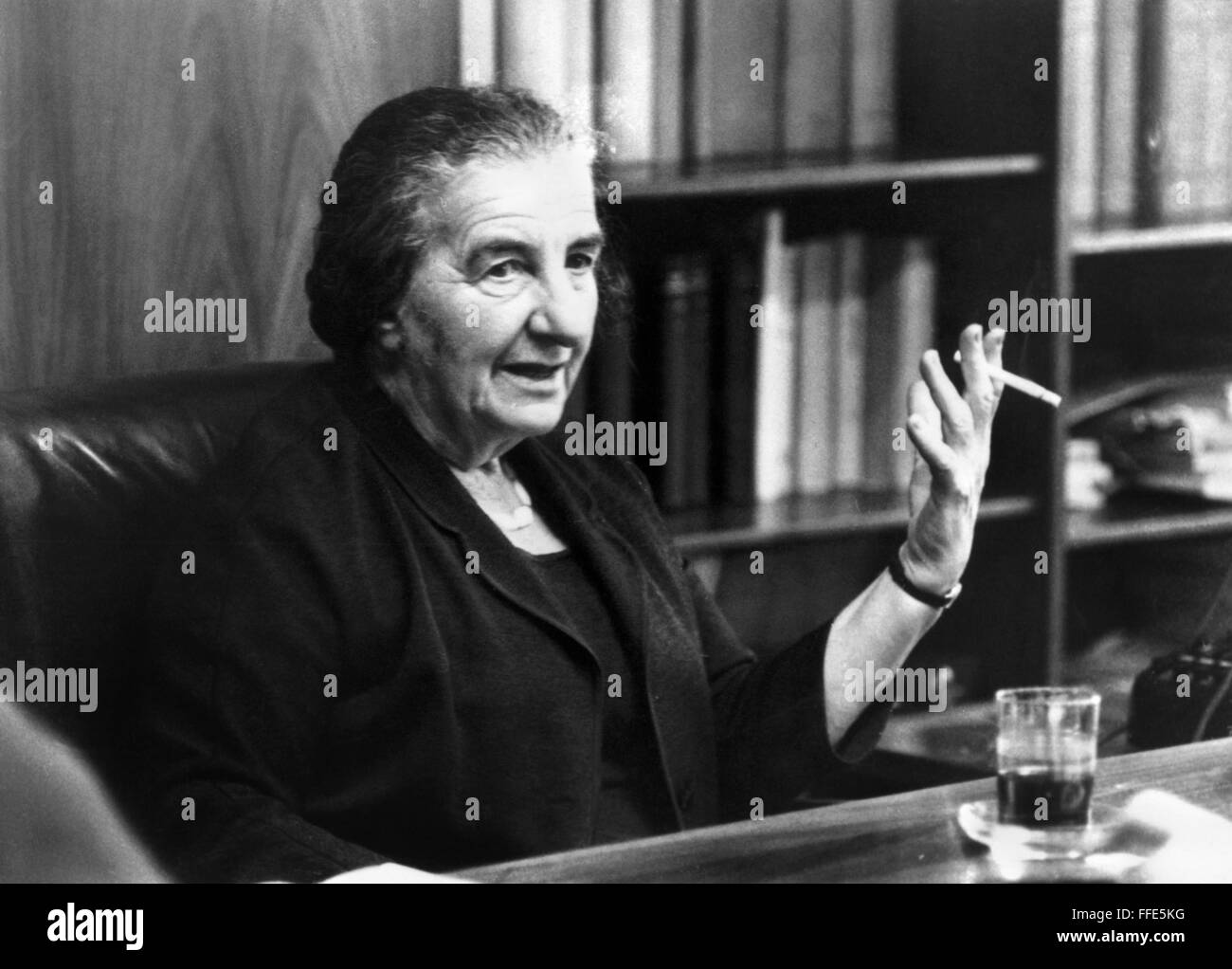 GOLDA MEIR (1898-1978). /nIsraeli stateswoman and Prime Minister ...